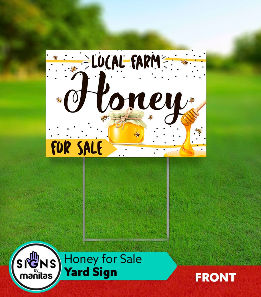 Beekeeping Honey for Sale Sign Honey Bee Honey Sign for | Etsy