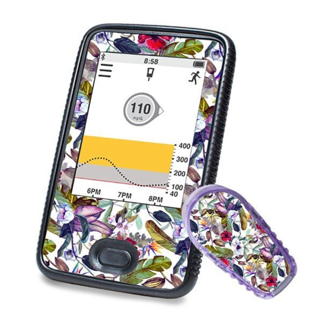 Dexcom G6 Sticker receiver Transmitter Wild Flowers Diasticker® - Etsy