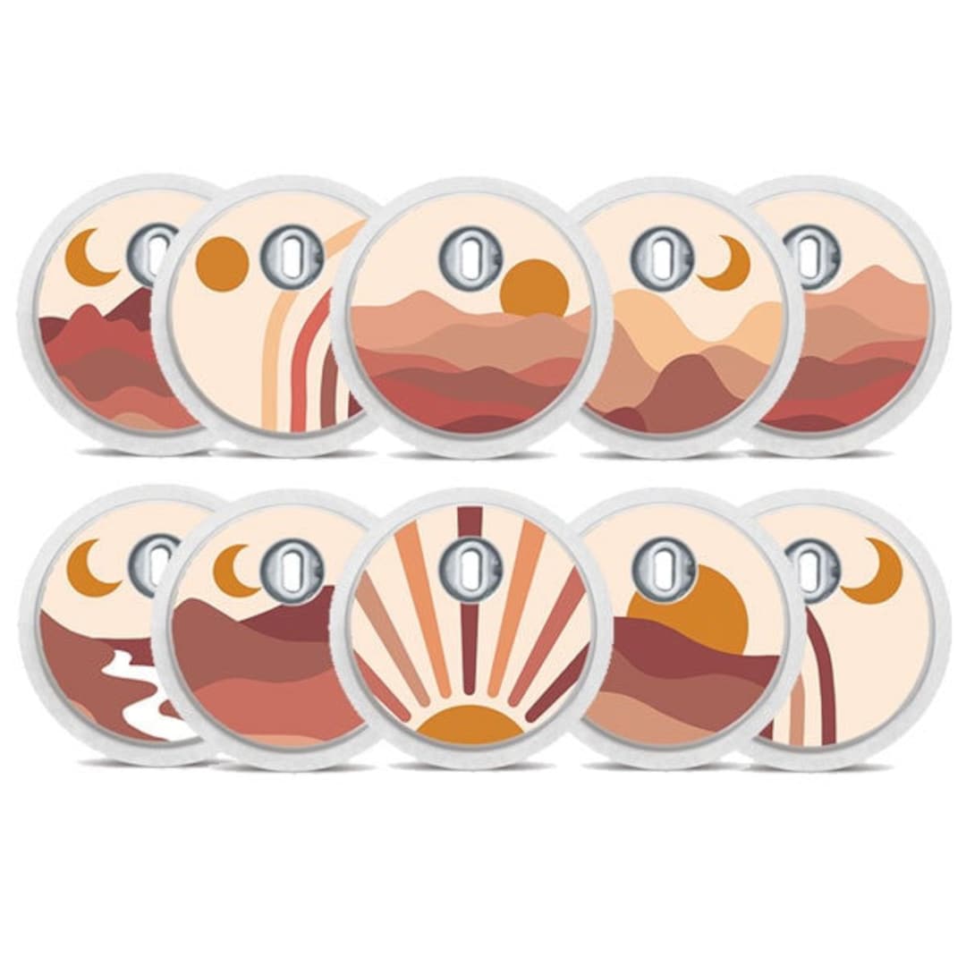 Freestyle Libre 3 Stickers Set of 10 sunset - Etsy