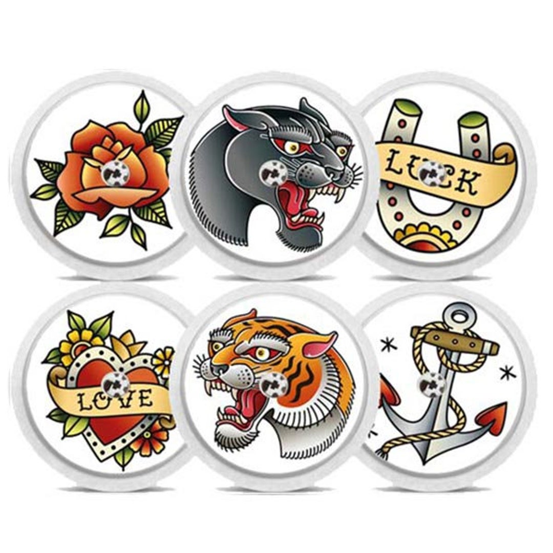 Freestyle Libre Sticker Set of 6 tattoo Diasticker® - Etsy