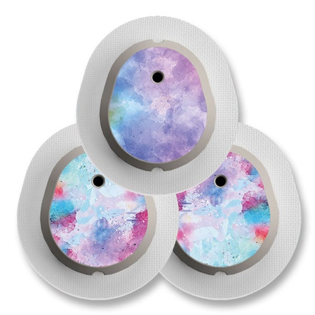 Dexcom G7 Stickers Set of 3 watercolor - Etsy