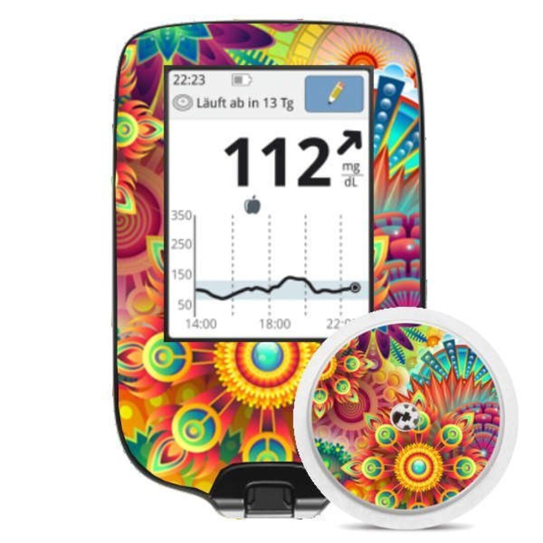 Freestyle Libre Sticker measuring Device Live Colorful Slidesticker® - Etsy