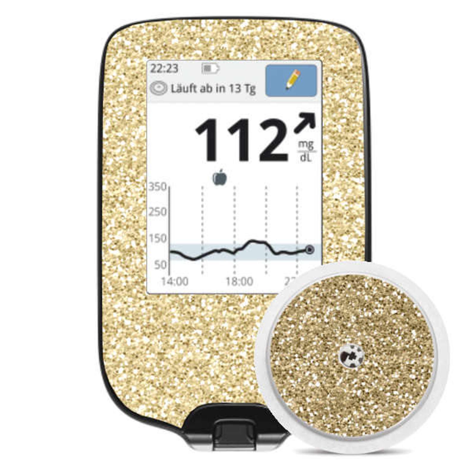 Freestyle Libre Meter Stickers Glitter Edition Diasticker® | Etsy