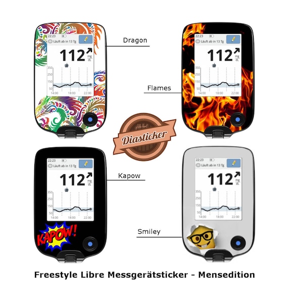 Freestyle Libre Sticker für das Messgerät Mensedition | Etsy
