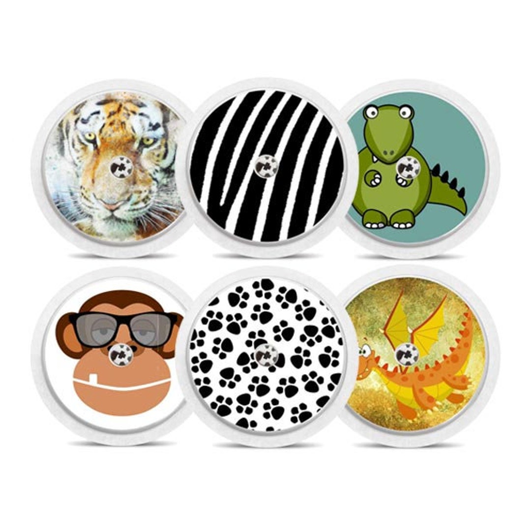 Freestyle Libre Sticker Set of 6 animals Ii Diasticker® - Etsy