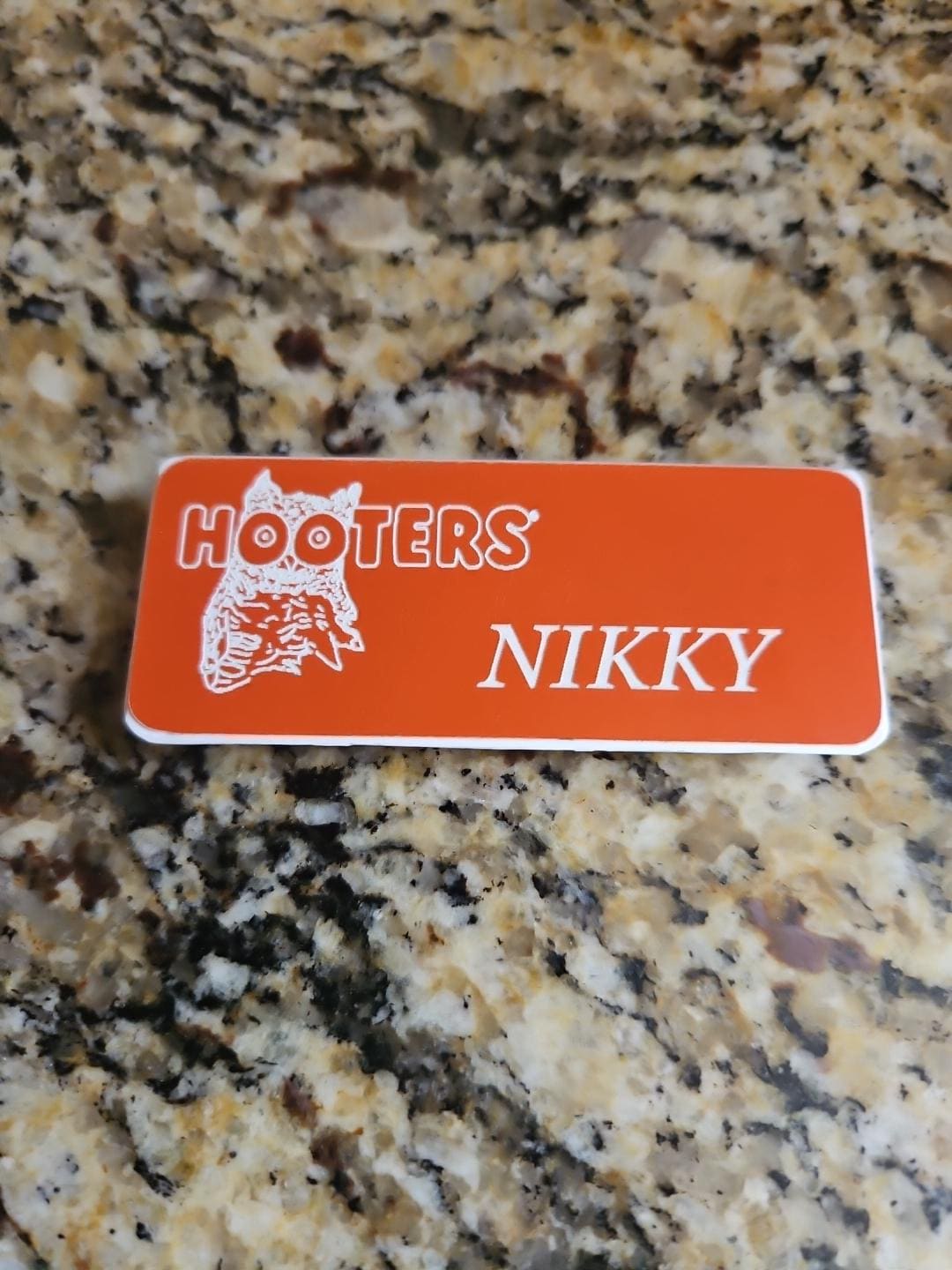 Hooters Name Tag Badge - Etsy
