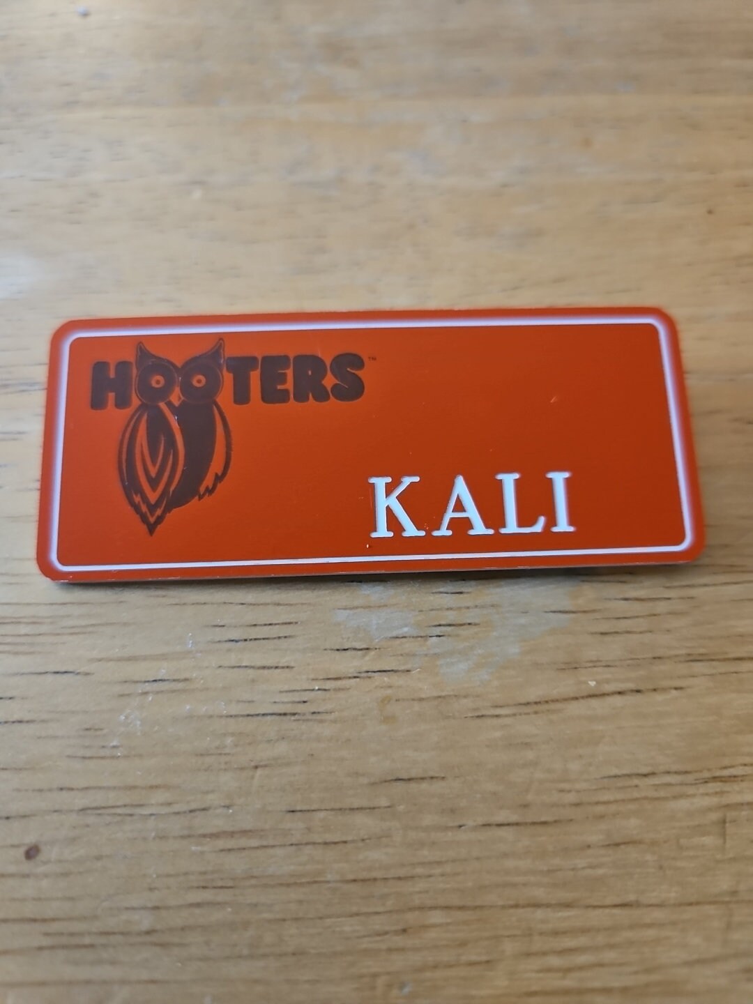 Hooters Name Tag Badge - Etsy