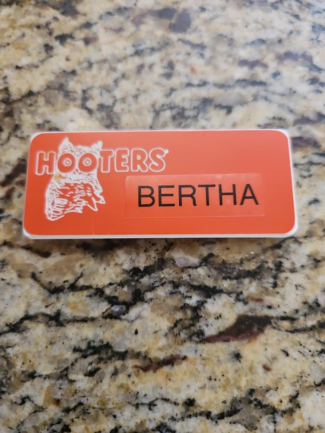 Hooters Name Tag Badge - Etsy