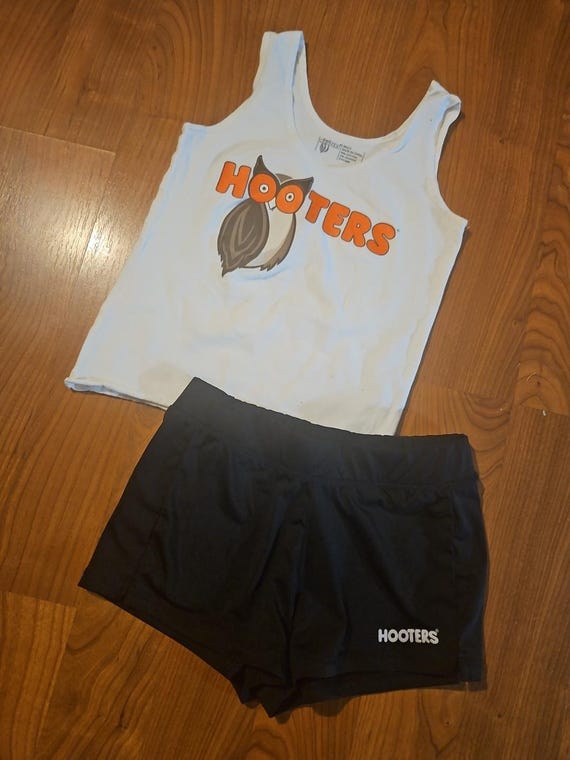 Hooters Small Black and White Uniform - Gem