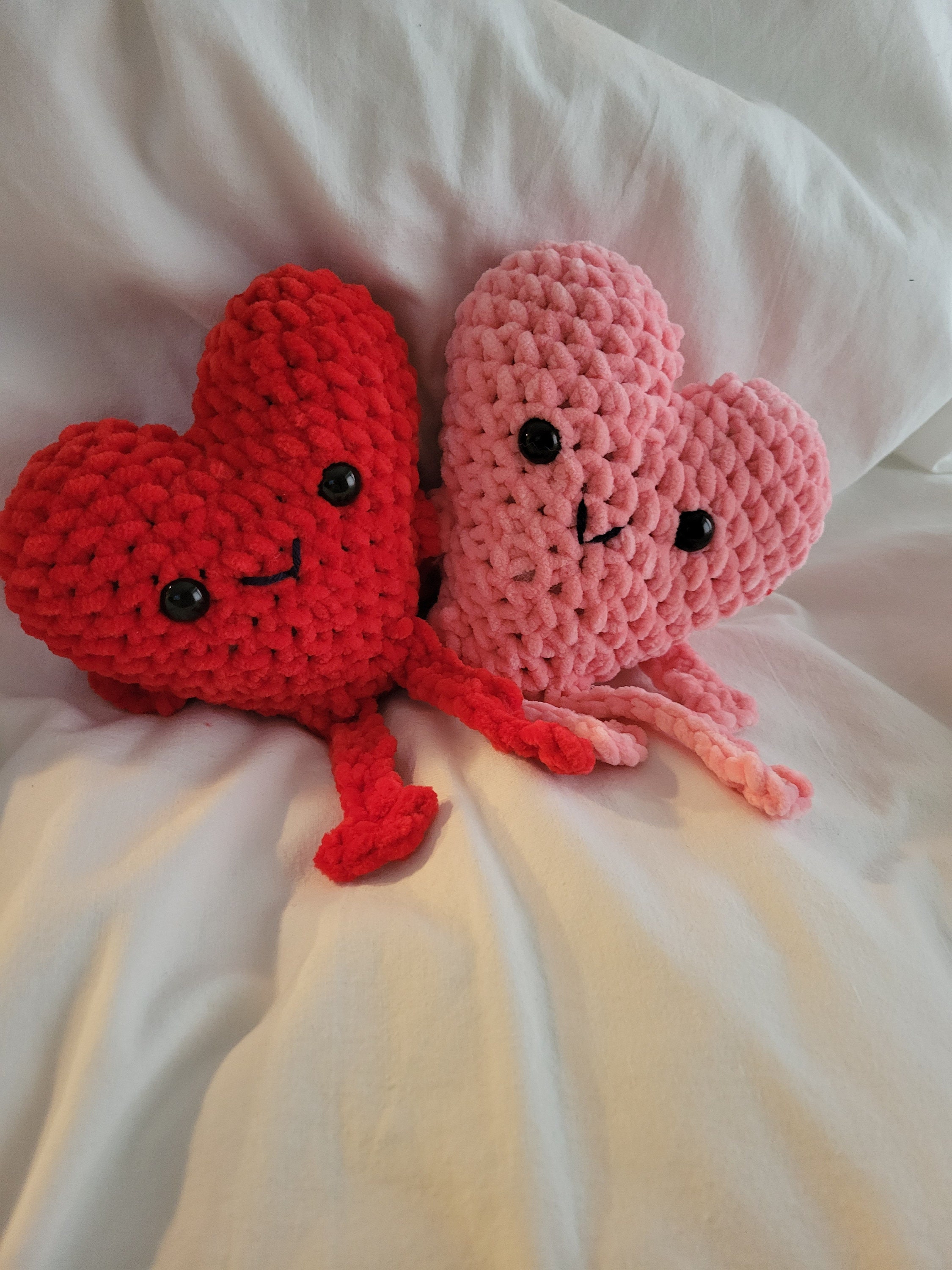 Heart Amigurumi Crochet Plush - Etsy