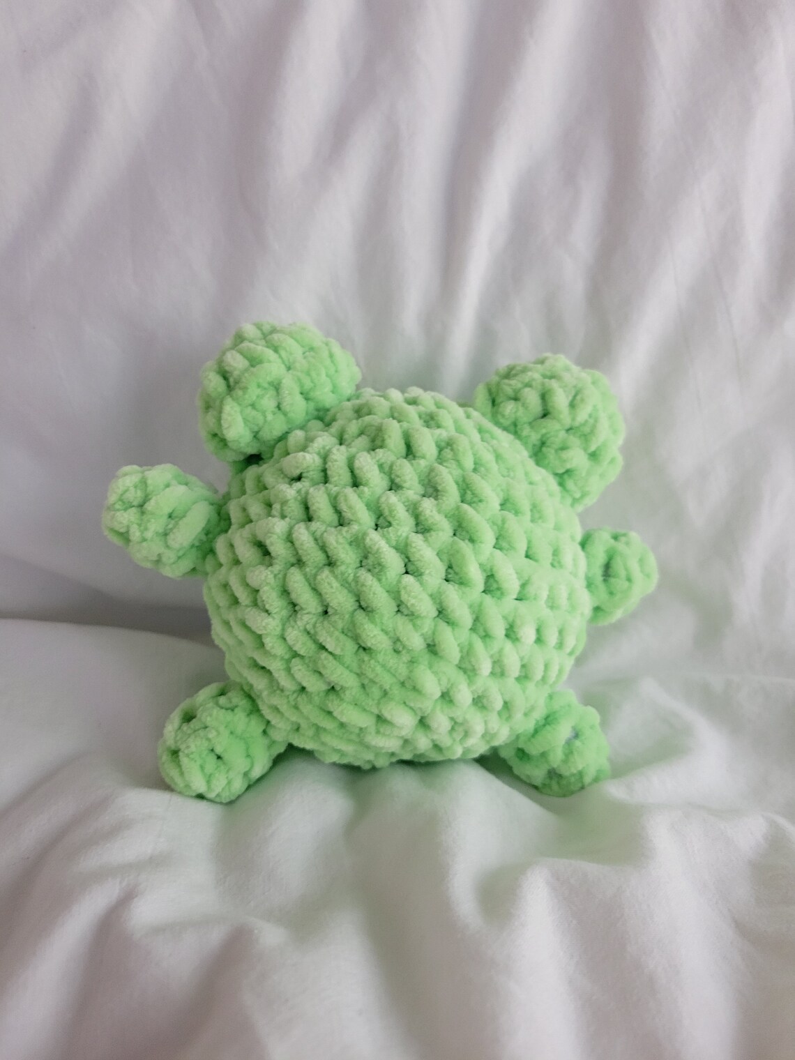 Round Frog Handmade Crochet Stuffed Animal - Etsy