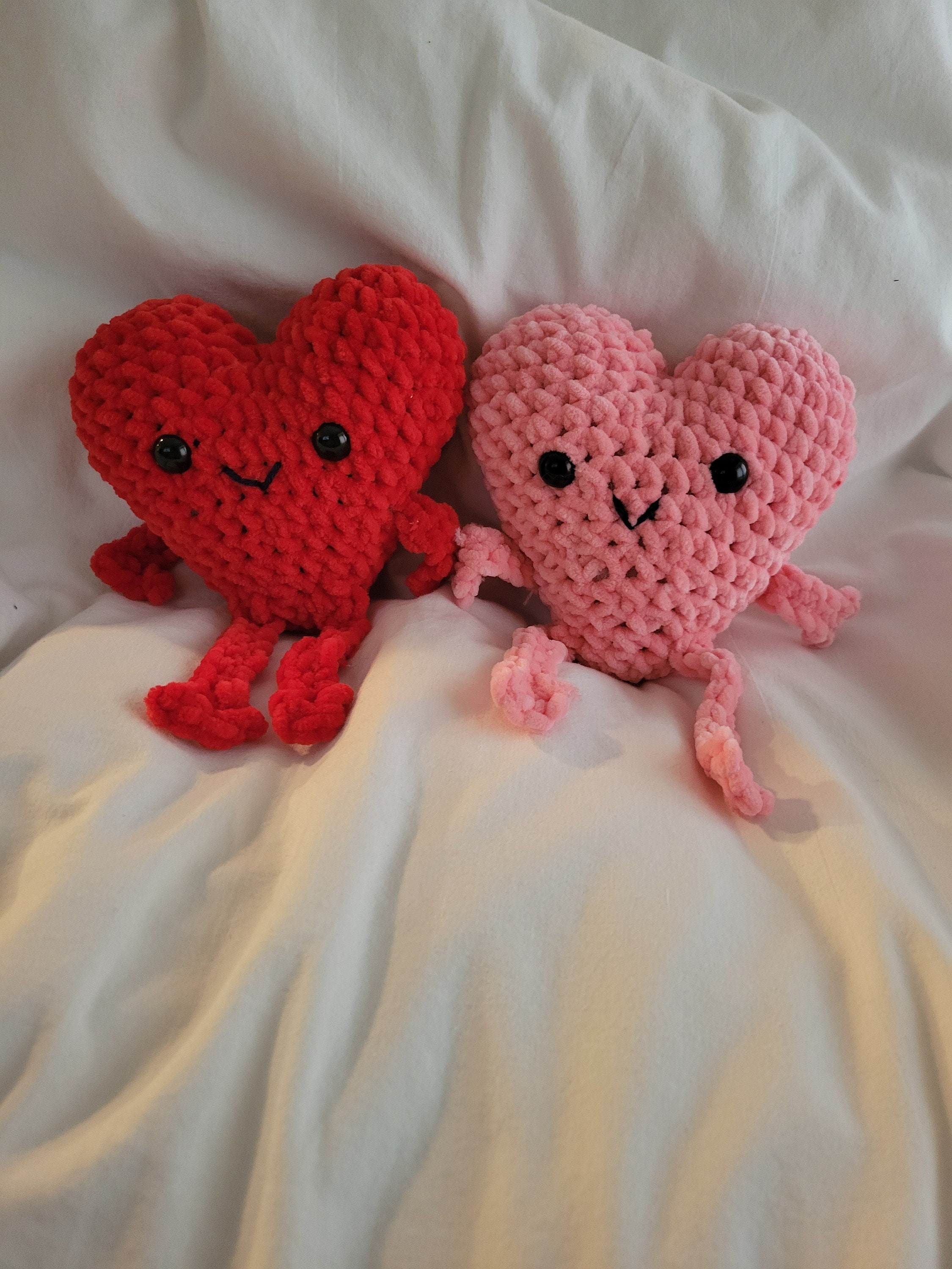 Heart Amigurumi Crochet Plush - Etsy