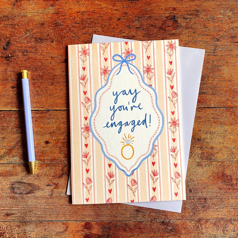 Engagement Cards - Etsy