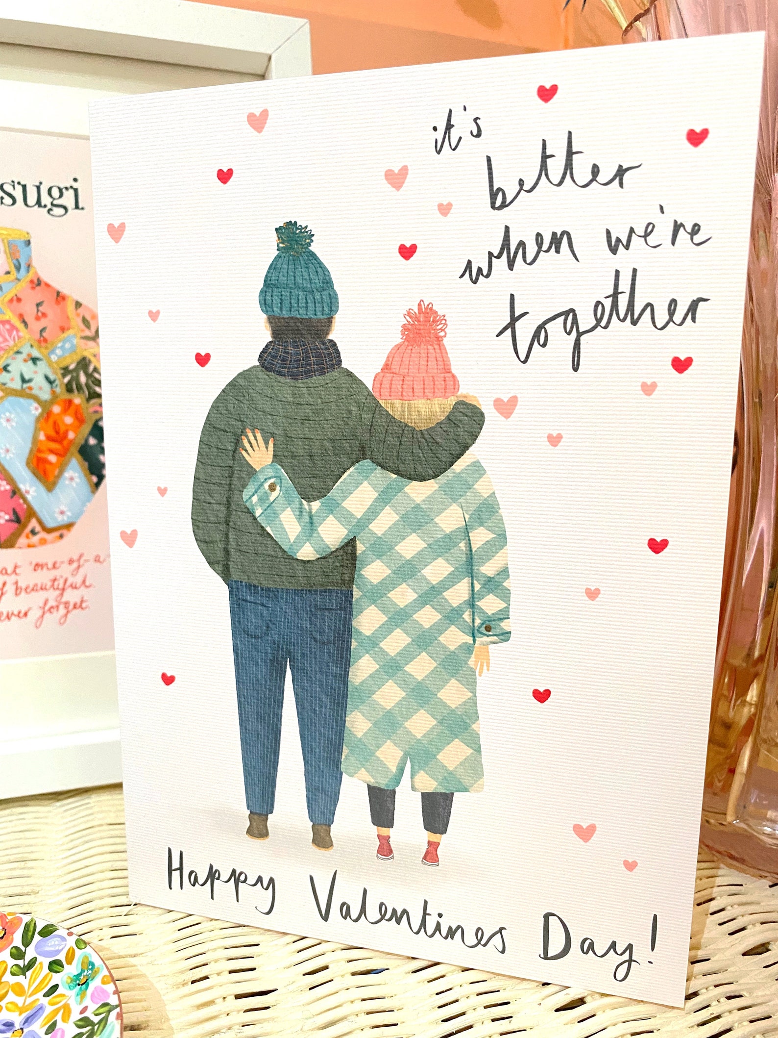 Personalised Couple Valentines Day Card / Valentines Card for Her ...