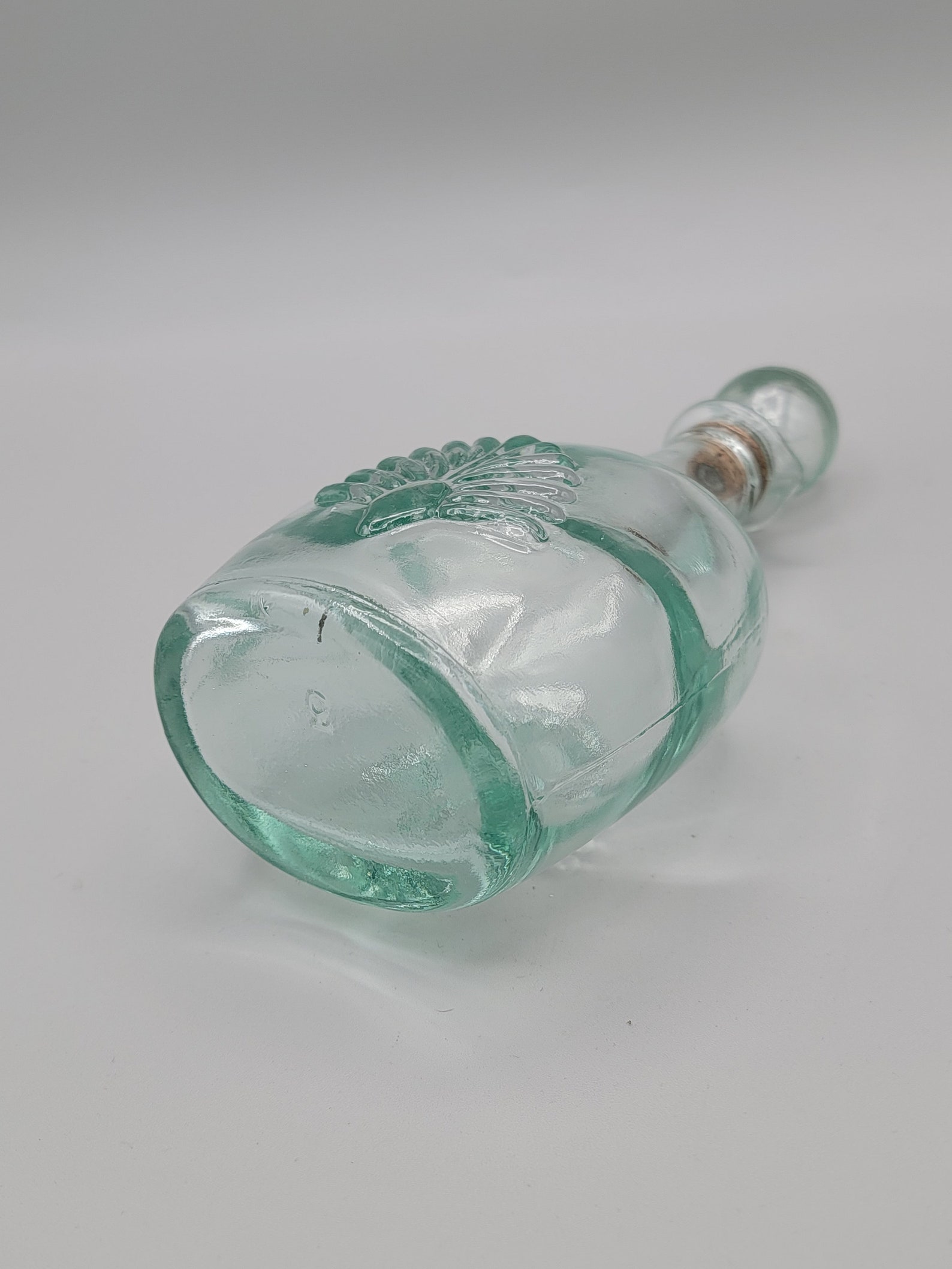 Aqua Glass Maple Syrup Bottle | Collectible Cruet | Soap Pitcher - Etsy