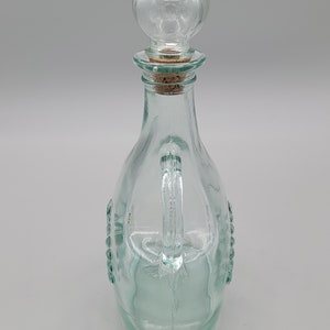 Aqua Glass Maple Syrup Bottle | Collectible Cruet | Soap Pitcher - Etsy