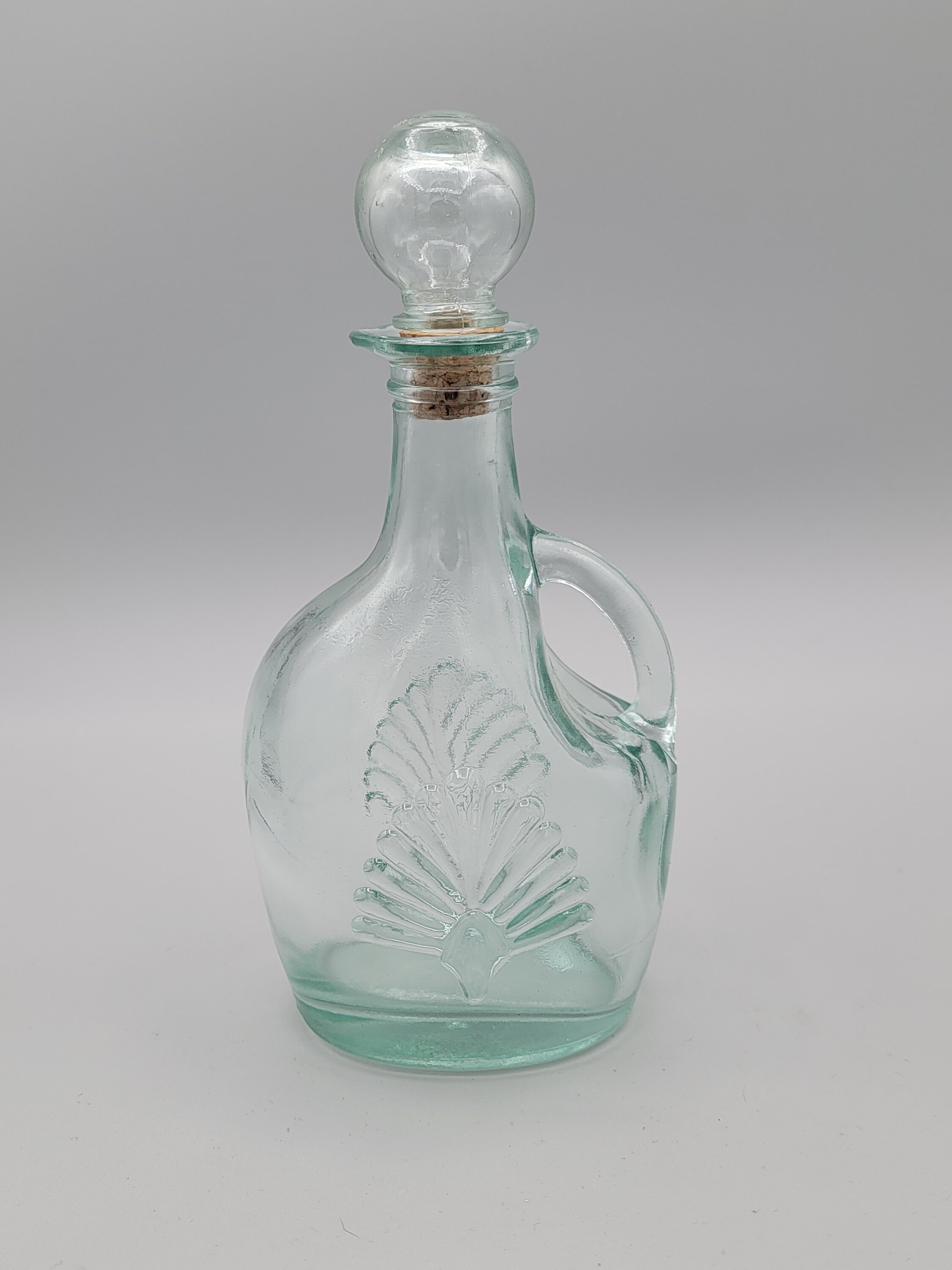 Aqua Glass Maple Syrup Bottle | Collectible Cruet | Soap Pitcher - Etsy