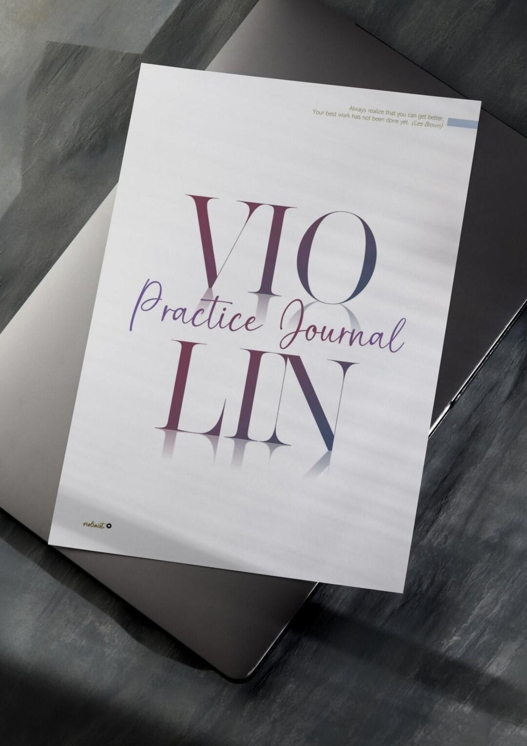 Violin Practice Journal (print-ready) - Etsy