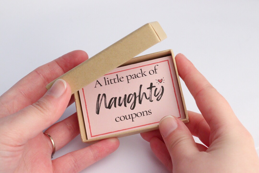 Naughty Love Coupons 18 Adult Gift Anniversary Present Etsy Naughty Love Coupons 18 Adult Gift Anniversary Present Etsy