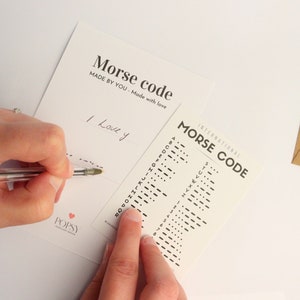 DIY Morse Code Bracelet Kit, Create Your Own Morse Code Bracelets, PDF ...