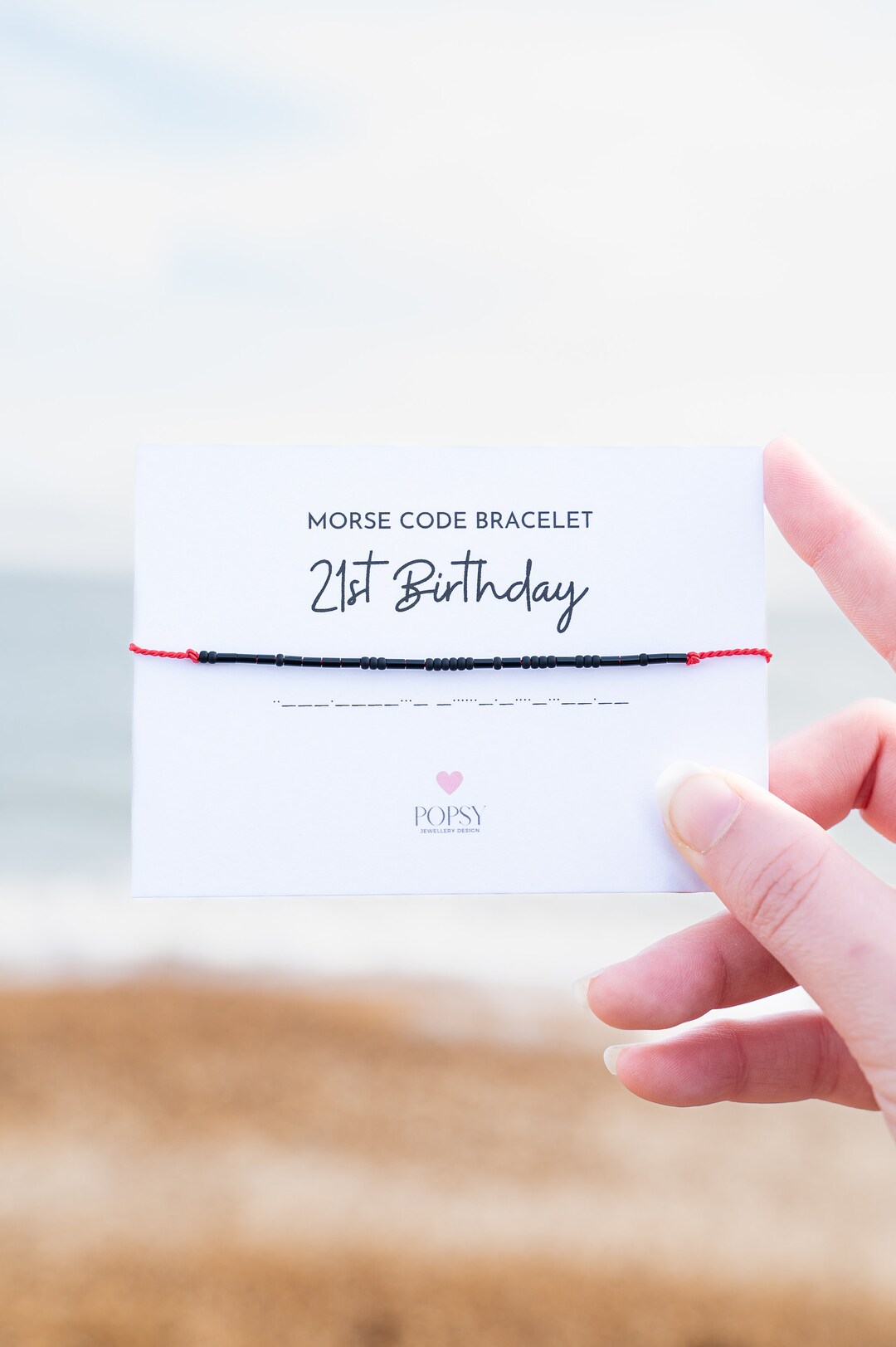 Birthday Milestone Morse Code Bracelet | Custom Morse Code Name Bracelet for Partners ...