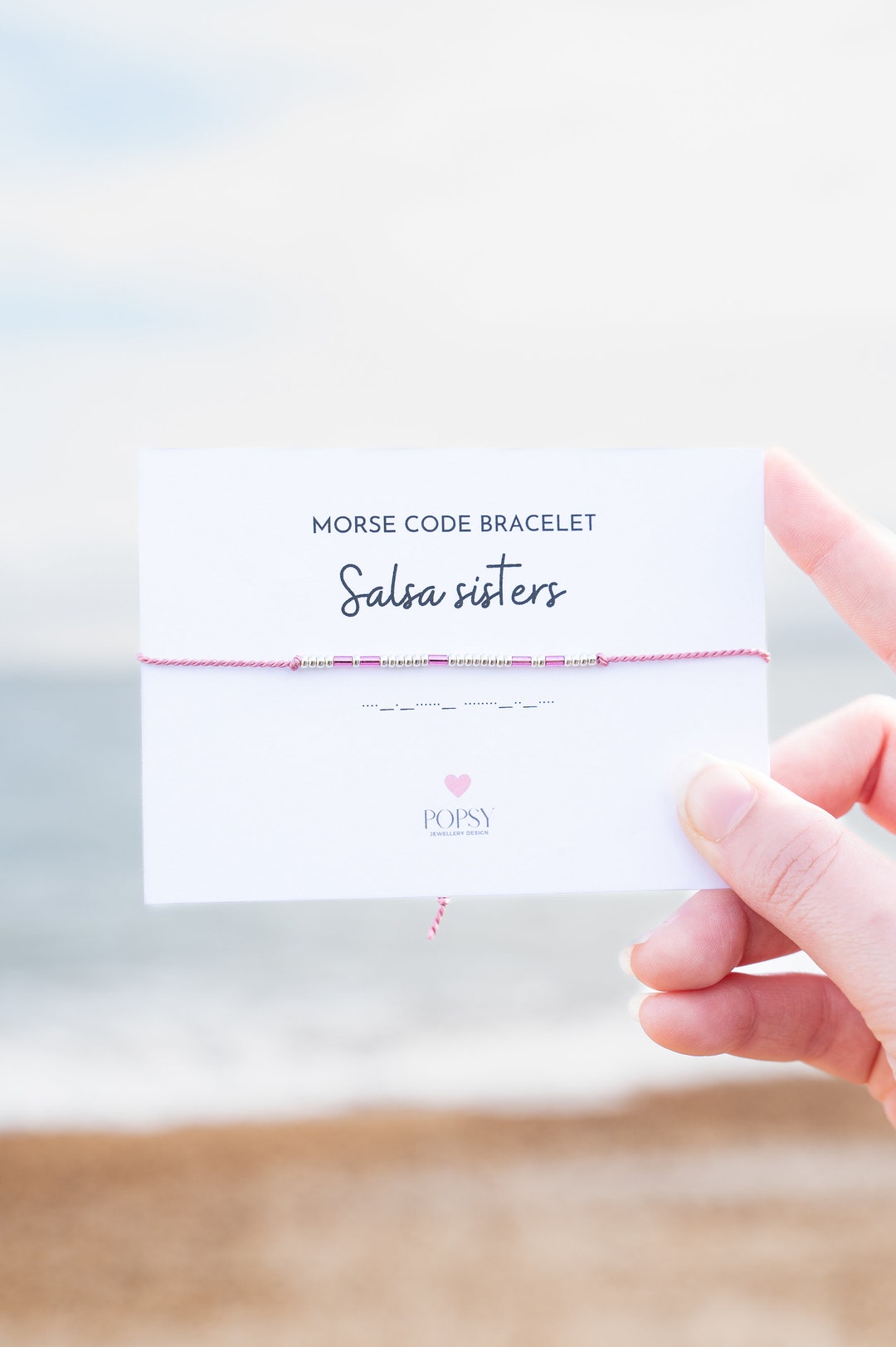 Salsa Sisters Morse Code Bracelet: Dancer Gift - Etsy