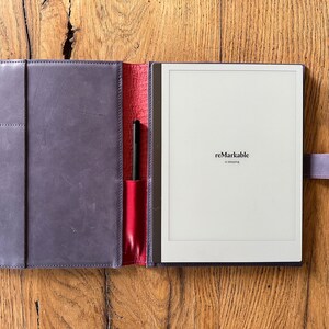 Red Leather Special Edition, Remarkable Cover / Case Leather / for ...