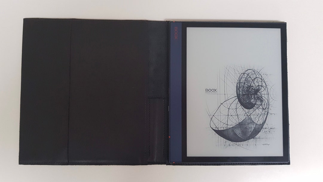 Leather Cover for Onyx Boox Note Air 2 Plus / Remarkable 2 Etc ...