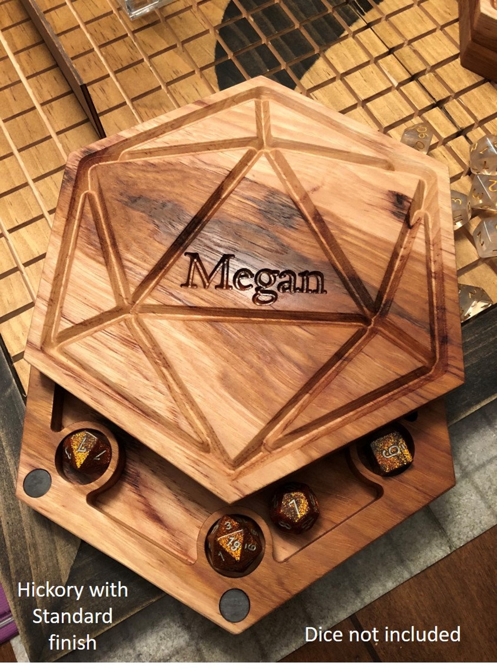 Gaming Dice Box and Rolling Tray - Etsy UK