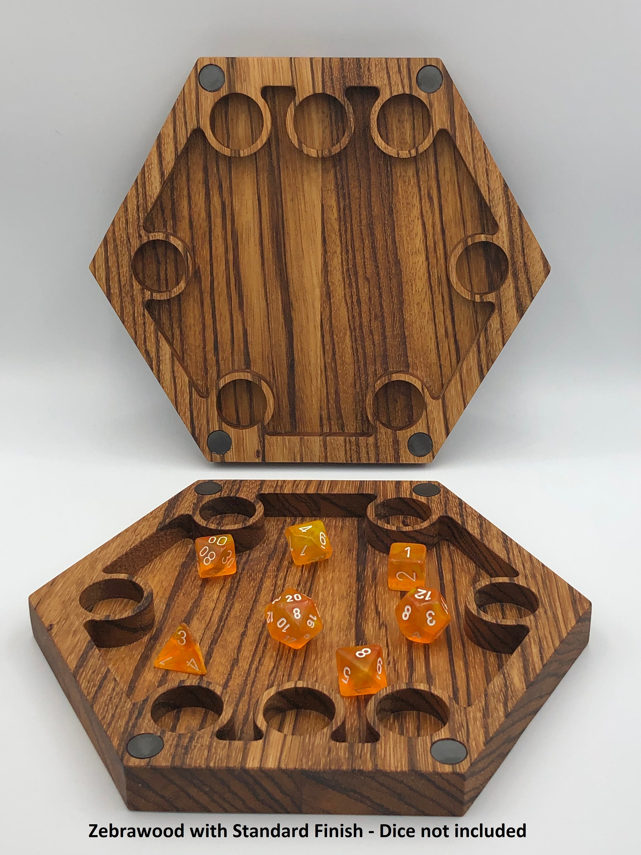 Gaming Dice Box and Rolling Tray - Etsy UK