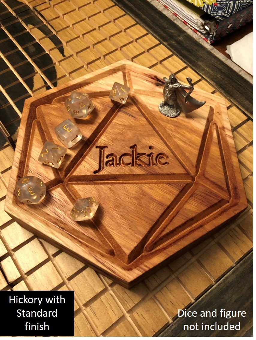 Gaming Dice Box and Rolling Tray - Etsy UK