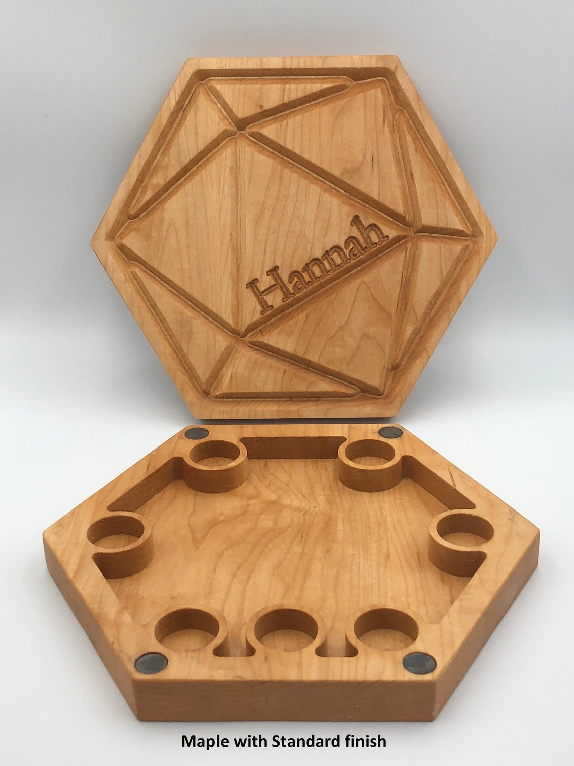 Gaming Dice Box and Rolling Tray | Etsy UK