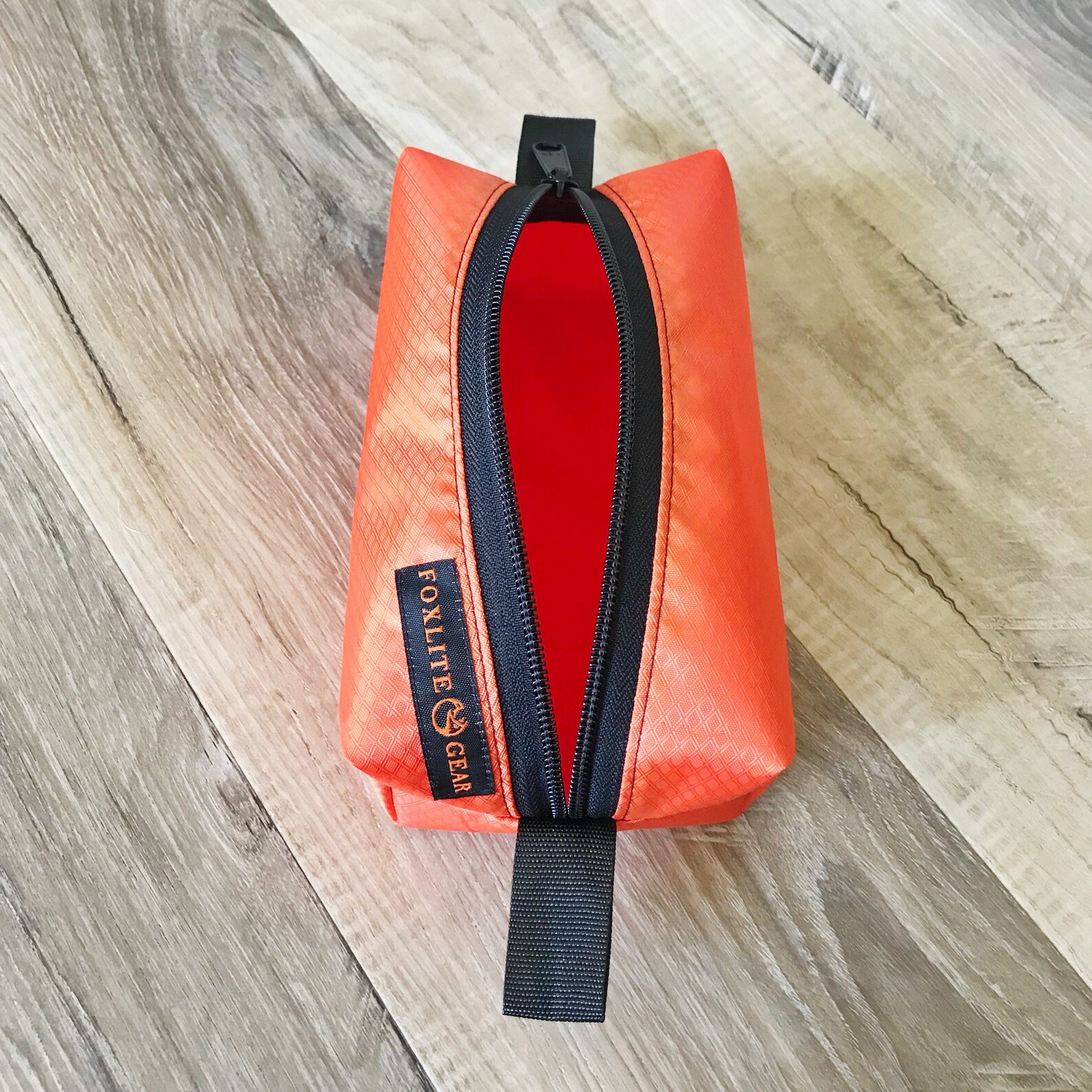 Small 300d Ripstop Nylon Box Pouch Blaze Orange - Etsy