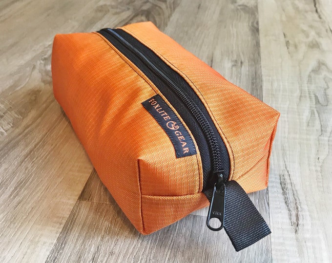 Medium 420d Ripstop Nylon Box Pouch Orange - Etsy