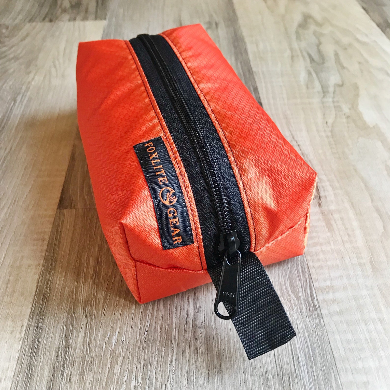 Small 300d Ripstop Nylon Box Pouch Blaze Orange - Etsy