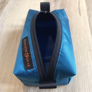 Small 300d Ripstop Nylon Box Pouch- Blue - Etsy