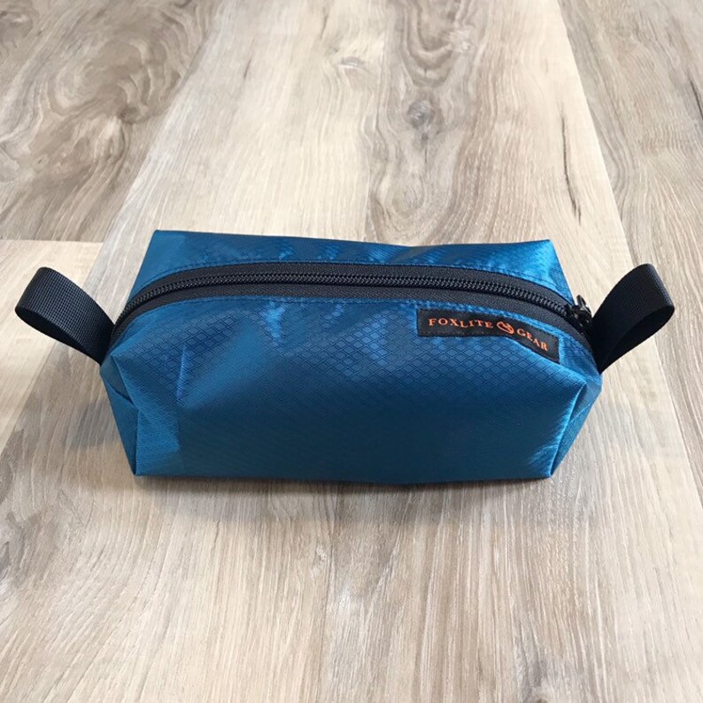 Small 300d Ripstop Nylon Box Pouch Blue - Etsy