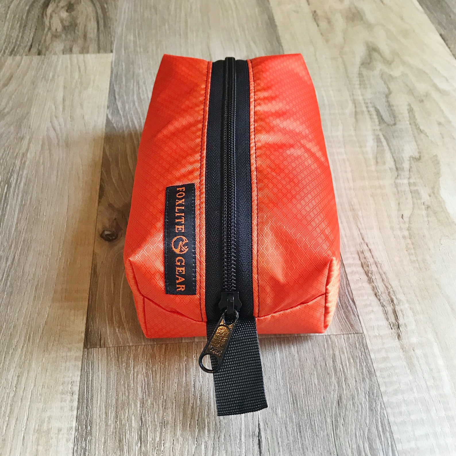 Small 300d Ripstop Nylon Box Pouch Blaze Orange - Etsy