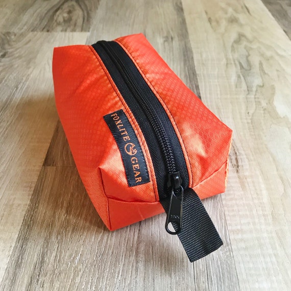 Small 300d Ripstop Nylon Box Pouch Blaze Orange - Etsy