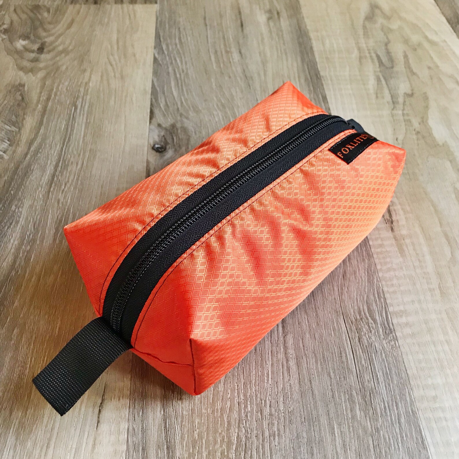 Small 300d Ripstop Nylon Box Pouch Blaze Orange - Etsy