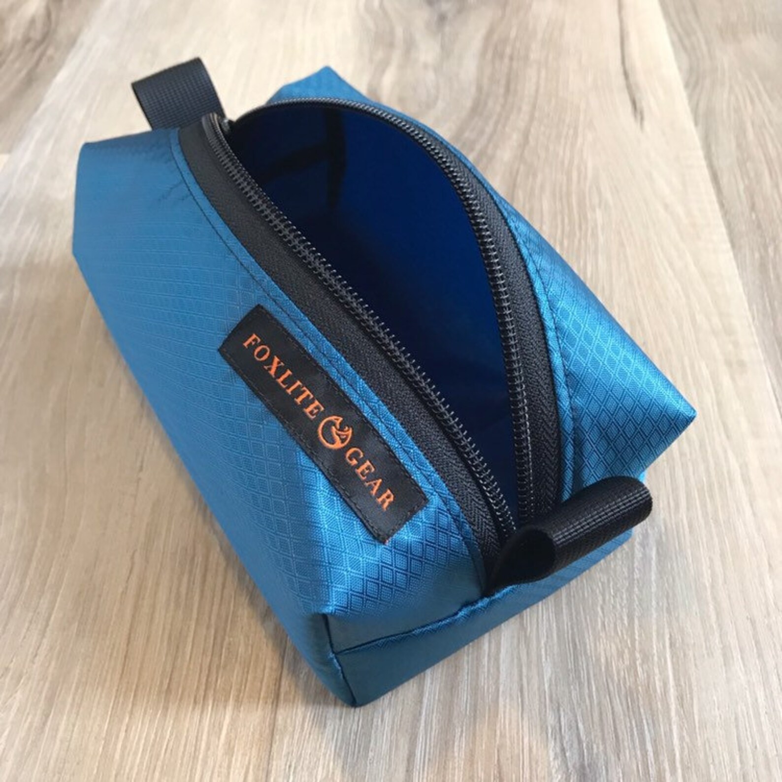 Small 300d Ripstop Nylon Box Pouch Blue | Etsy