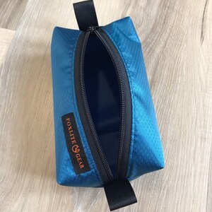 Small 300d Ripstop Nylon Box Pouch- Blue - Etsy