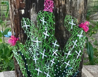 Cactus string art | Etsy