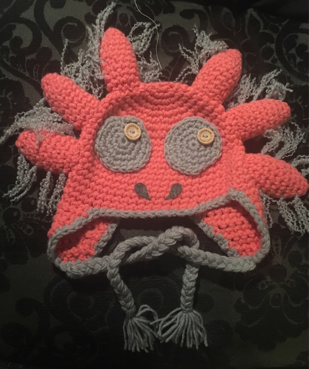 Handmade Axolotl Hat Multiple Sizes Available - Etsy