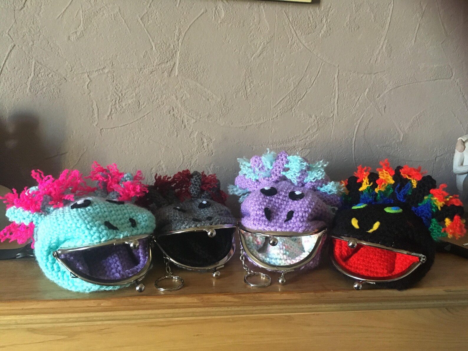 Hand Made Axolotl Coin Purse - Etsy