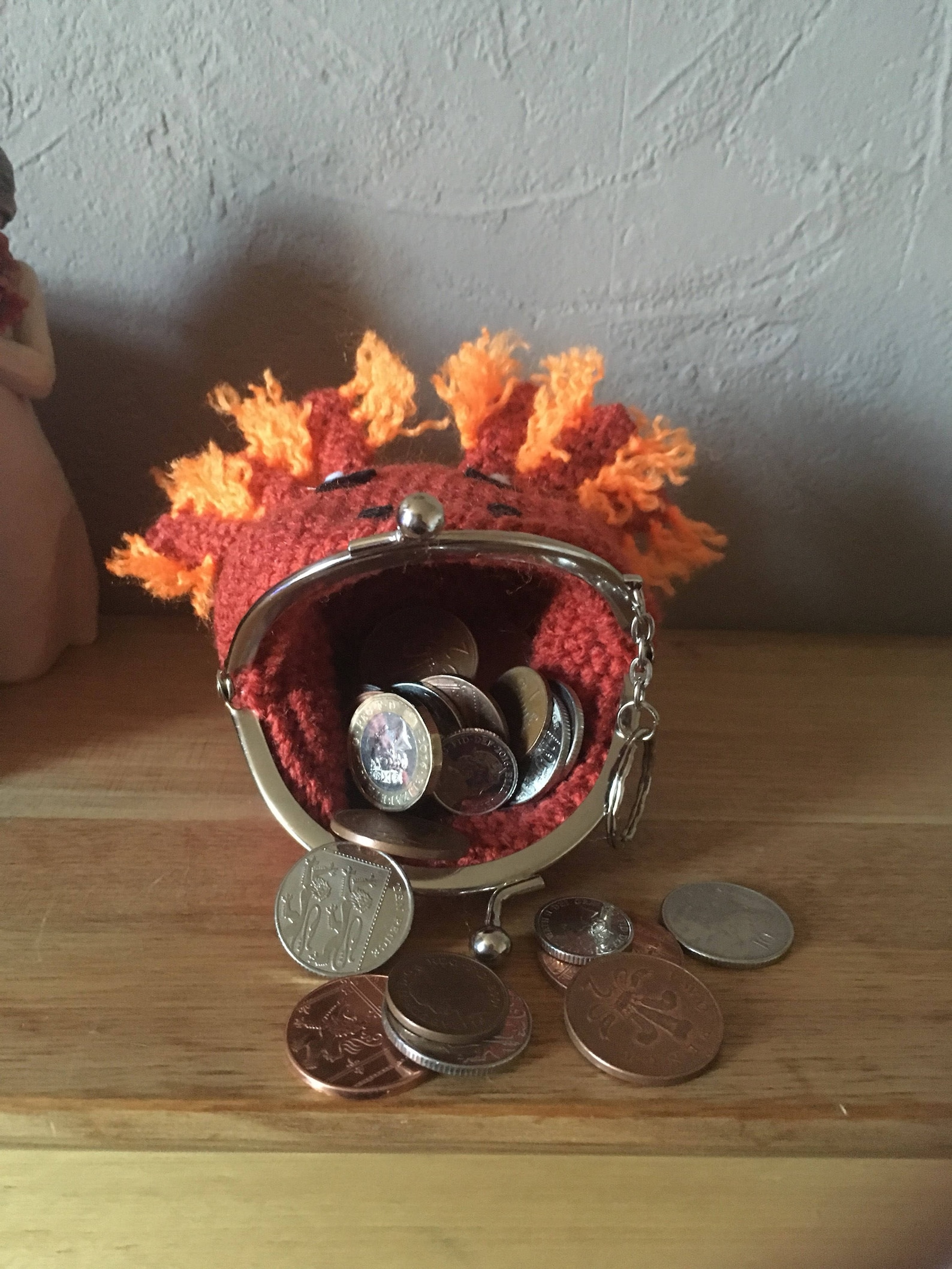 Hand Made Axolotl Coin Purse - Etsy