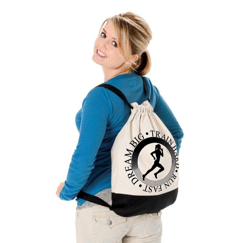 Dream Big Train Hard Track Bag Race Walking Bag Running Bag Track ...