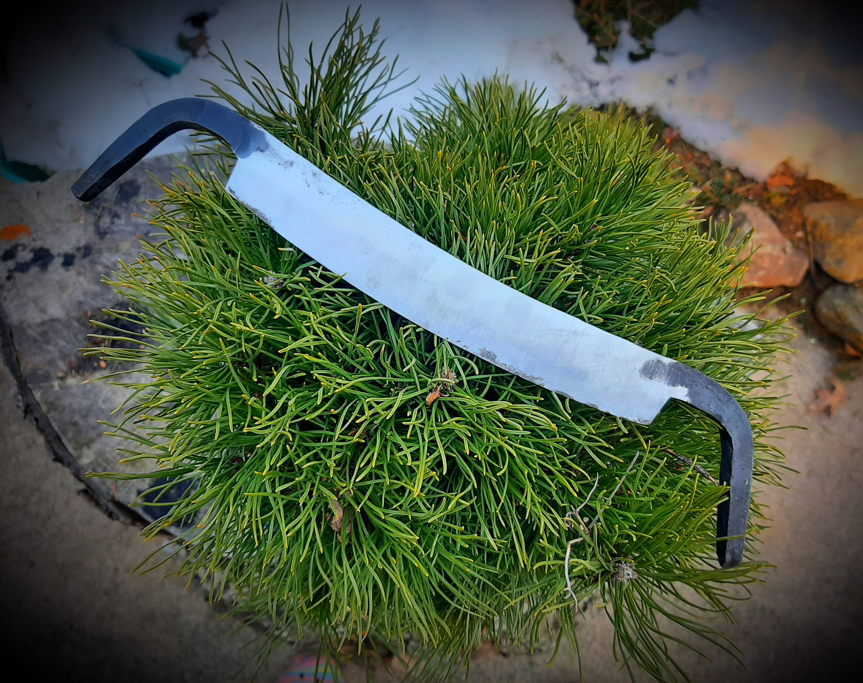 Hand Forged Draw Knife Tool - Etsy