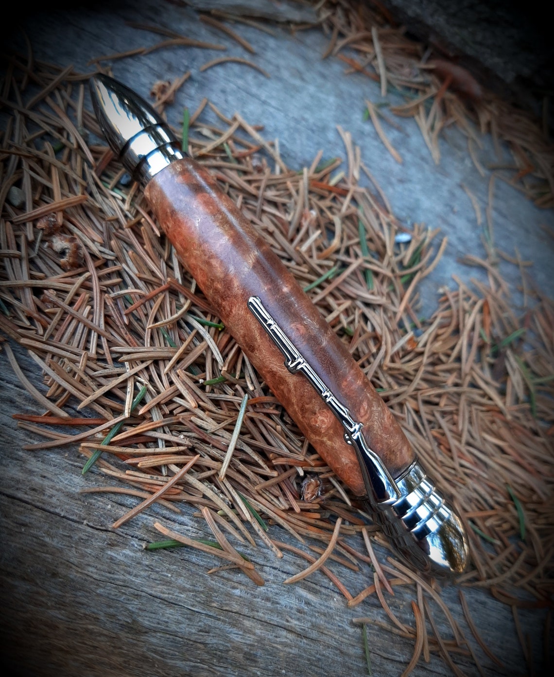 Civil War Replica Gun Hand Turned Chechen Burl Gift Pen - Etsy