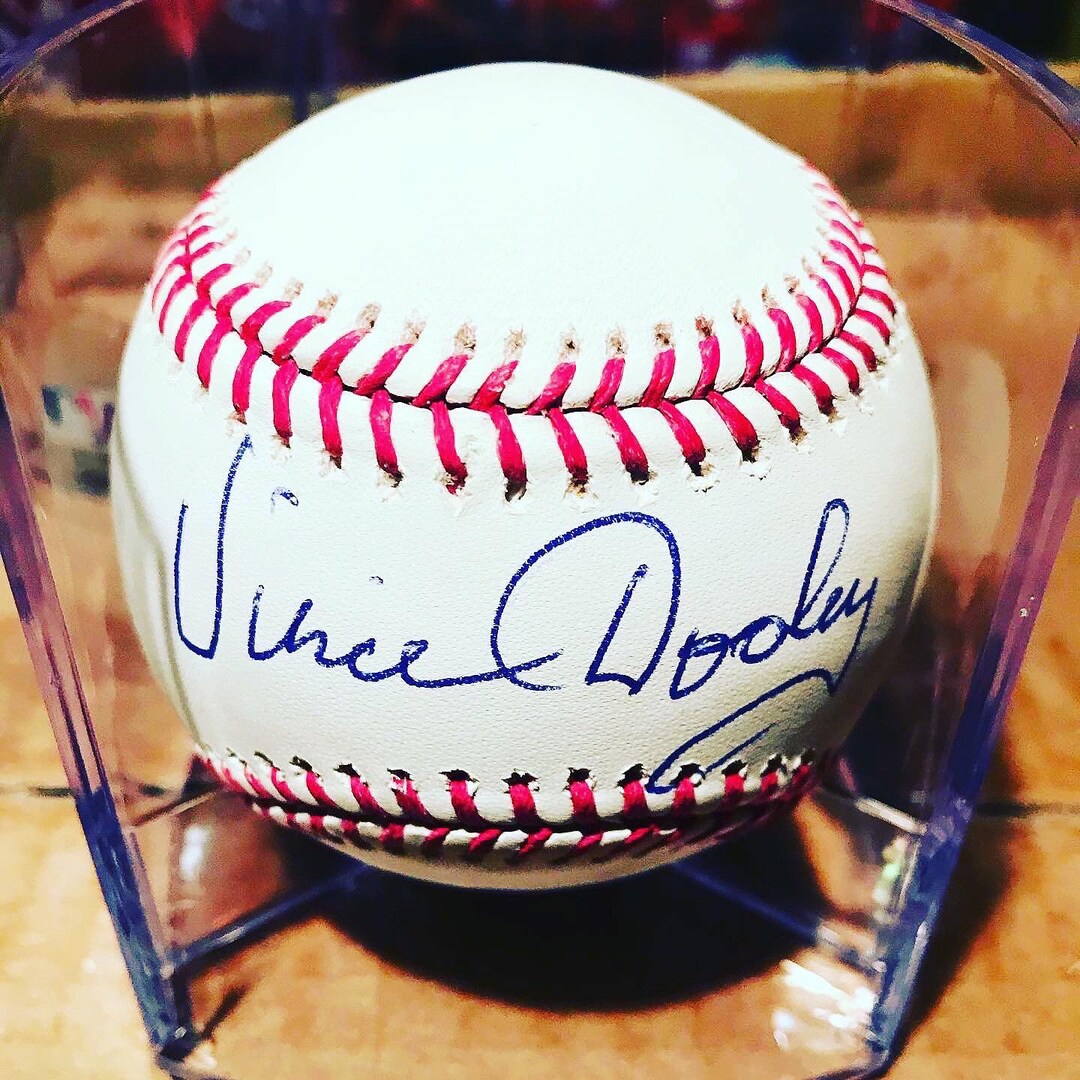 Vince Dooley Autographed Official Major League Baseball - Etsy